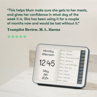 Relish Day Hub™ - Dementia Reminder Clock